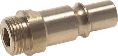 DN 12 Air Coupling Plugs With Male Threads | Tameson.co.uk