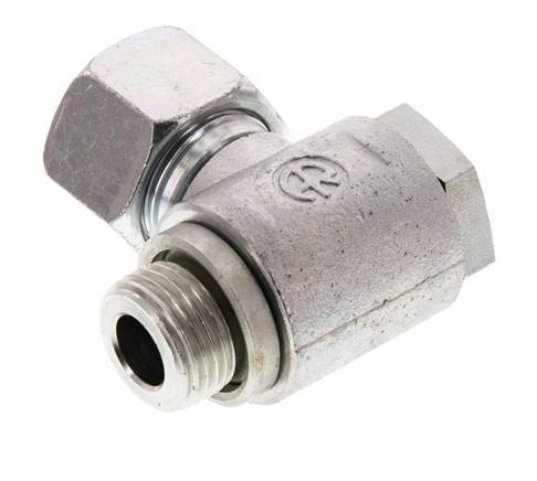 16S & G1/2'' Zink plated Steel Swivel Joint Cutting Fitting with Male | Tameson.co.uk