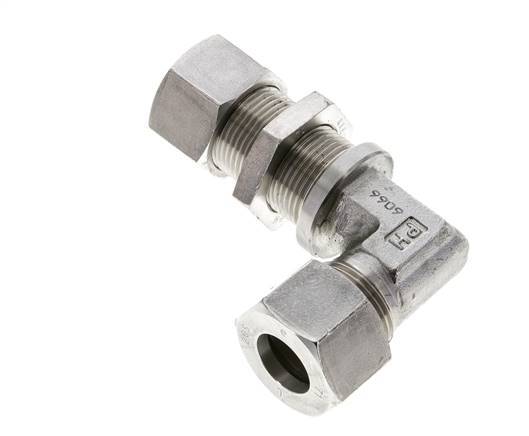20S Stainless Steel Elbow Cutting Fitting Bulkhead 400 bar ISO 8434-1 | Tameson.co.uk