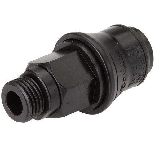 DN 5 Plastic Air Coupling Sockets With Male Thread | Tameson.co.uk