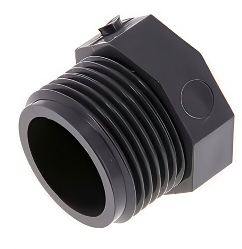 PVC Closing Plugs With Male Threads PN16 | Tameson.co.uk