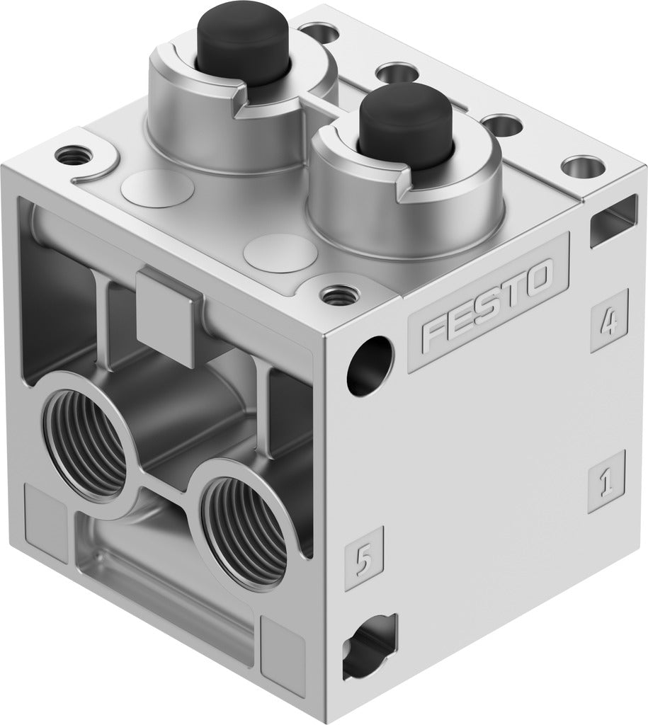 Festo 5/2-Way Stem Actuated Pneumatic Valves G1/4 | Tameson.co.uk