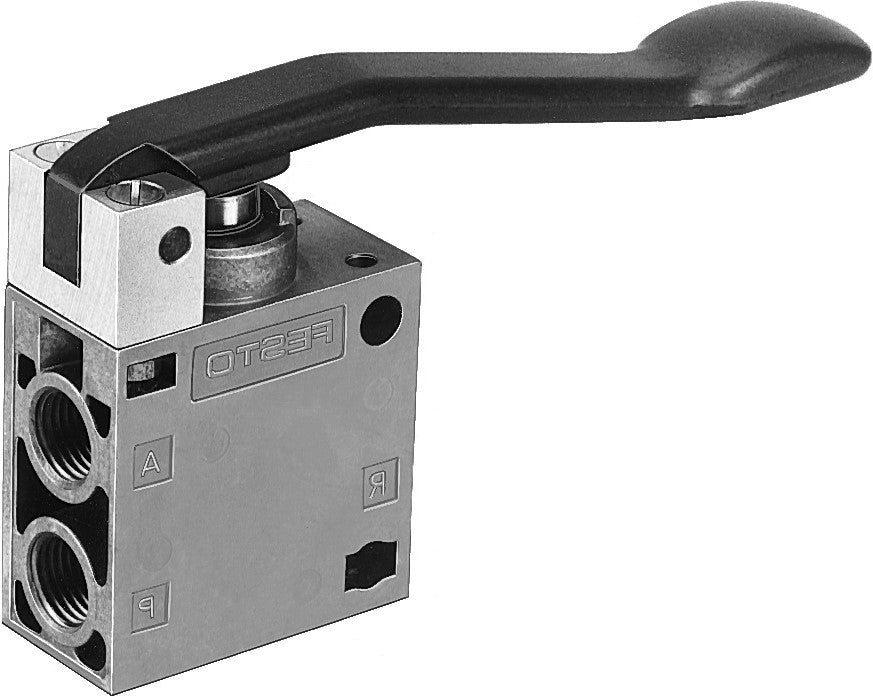 Festo 3/2-Way Finger Lever Operated Pneumatic Valves G1/4 F & H & TH ...