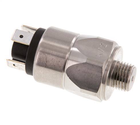 10 to 100bar SPDT Stainless Steel Pressure Switch G1/4'' 250VAC Flat ...