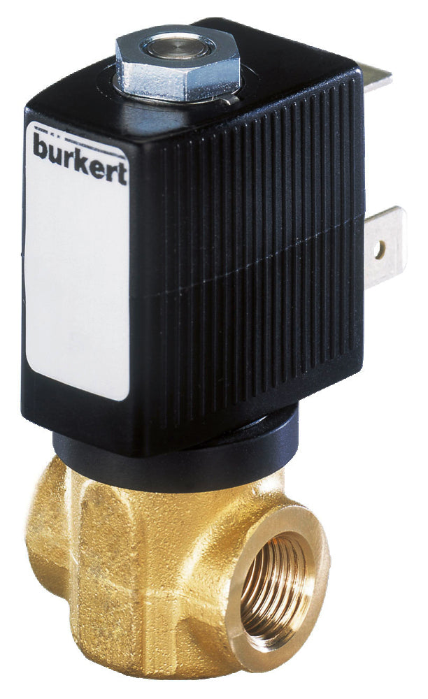 Solenoid Valve G1/2'' NO Brass FKM 0-6bar/87psi 24VDC 6027 251561 ...