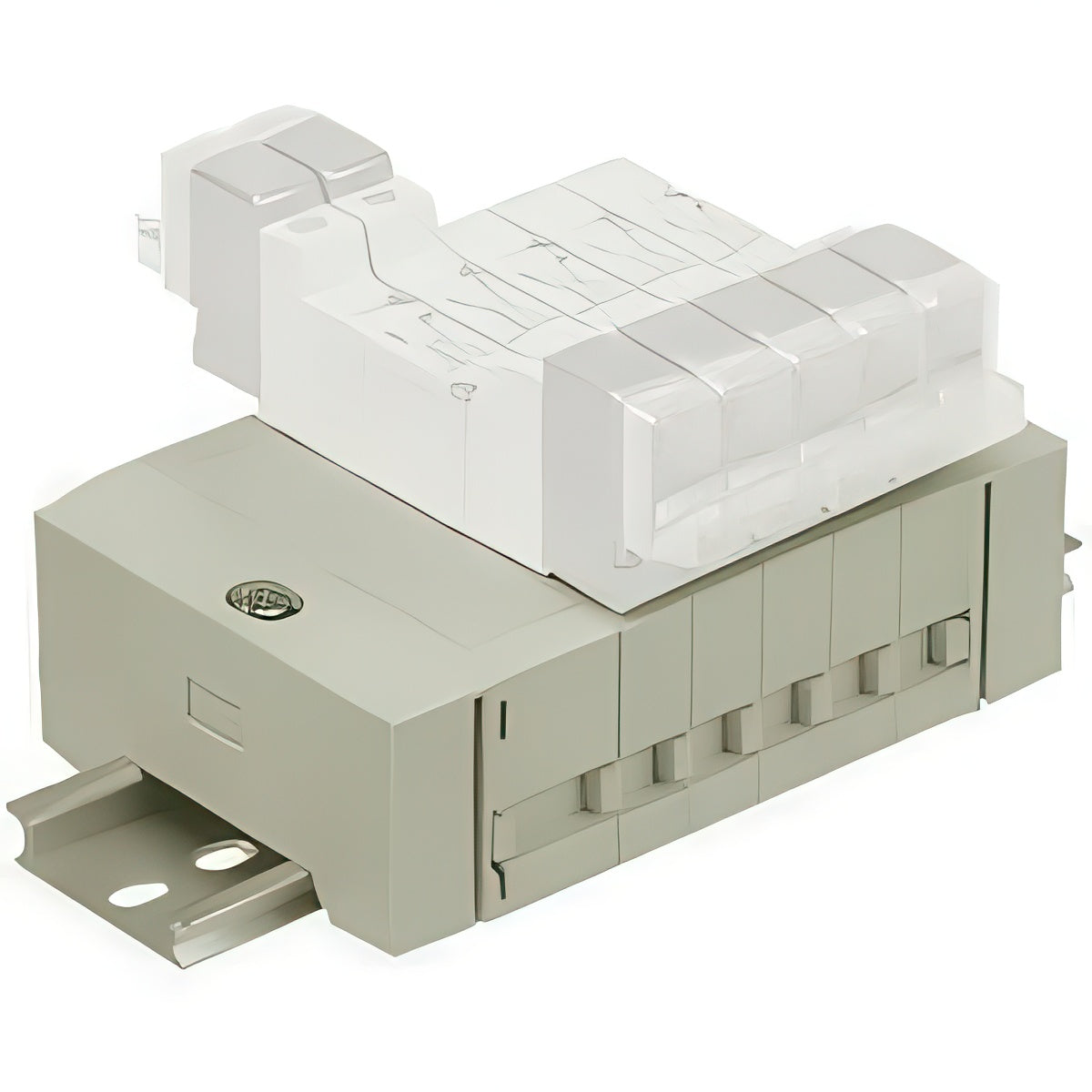 SMC Valve Manifold 4mm Push-In DIN Rail Individual Wiring - SS5Y3-45-1 ...