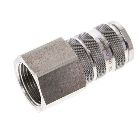 Stainless Steel 316L DN 10 Air Coupling Socket G 3/4 inch Female | Tameson.co.uk