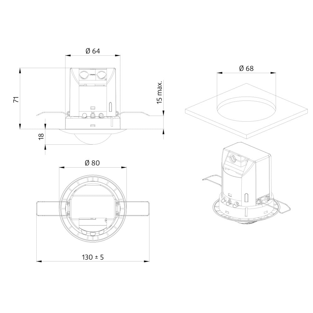 BEG Luxomat Motion Switch (Complete) - 92565 | Tameson.co.uk