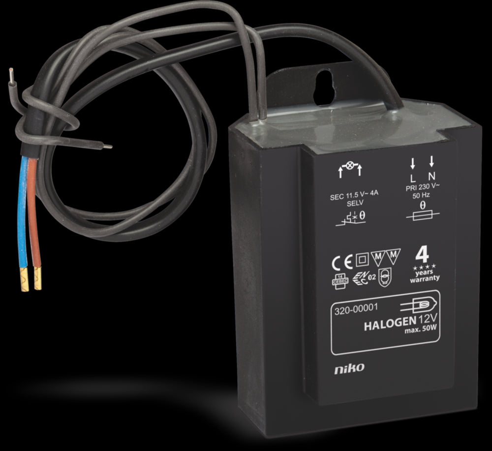 Niko Conventional Transformer Low-Voltage Lighting System - 320-00001 ...