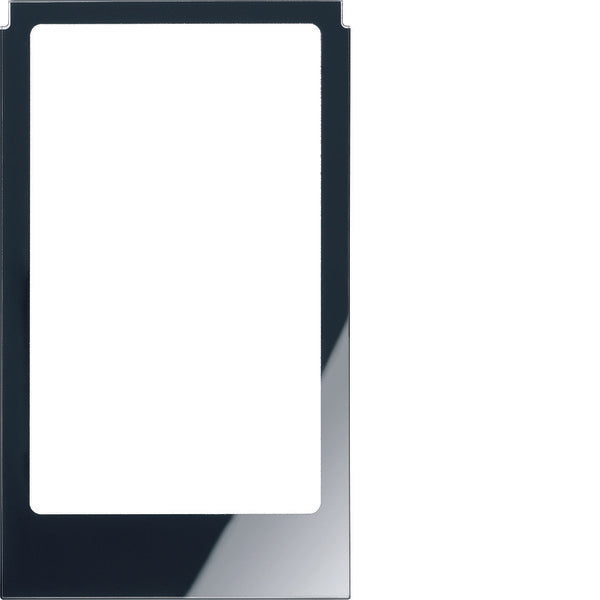 Hager Large Angular Glass Frame Black - WD2235 | Tameson.co.uk