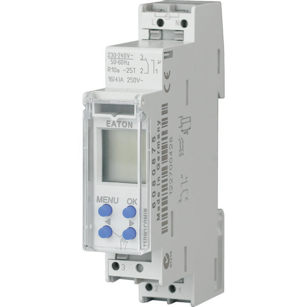 Eaton Digital Time Switch 1 Channel 7 Days Series Connection - 167383 ...