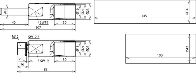 Dehn HVI Long Conductor Connection Kit With Mounting Material - 819148 ...