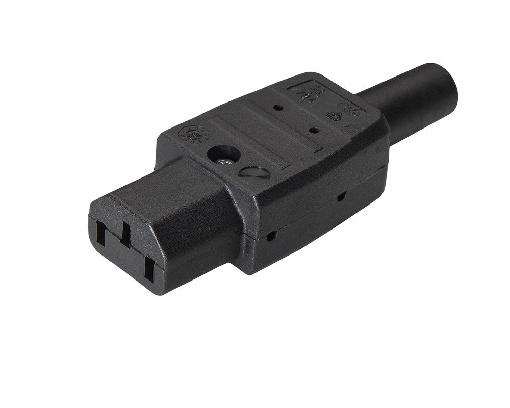 Martin Kaiser MK IEC C13 70 degrees Appliance Socket 10A Earthing Cont ...