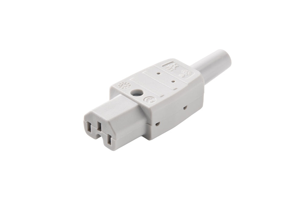Martin Kaiser IEC Appliance Socket C15 Earthing Contact Grey - 783/gr ...