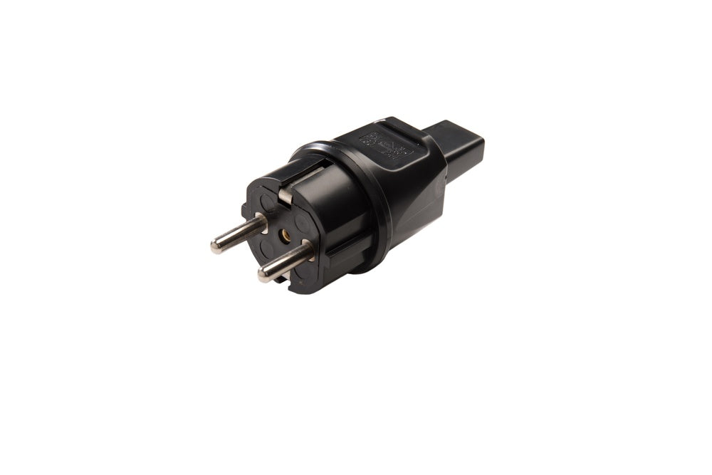 Martin Kaiser Black MK Plug PVC Earth Contact IP44 For Flat Cable - 73 ...
