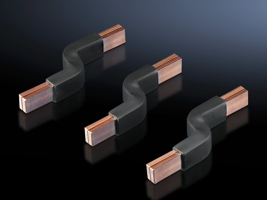 Rittal RiLine60 Copper Connection Rail Set 6x9x0.8mm - 9342570 [3 Piec ...