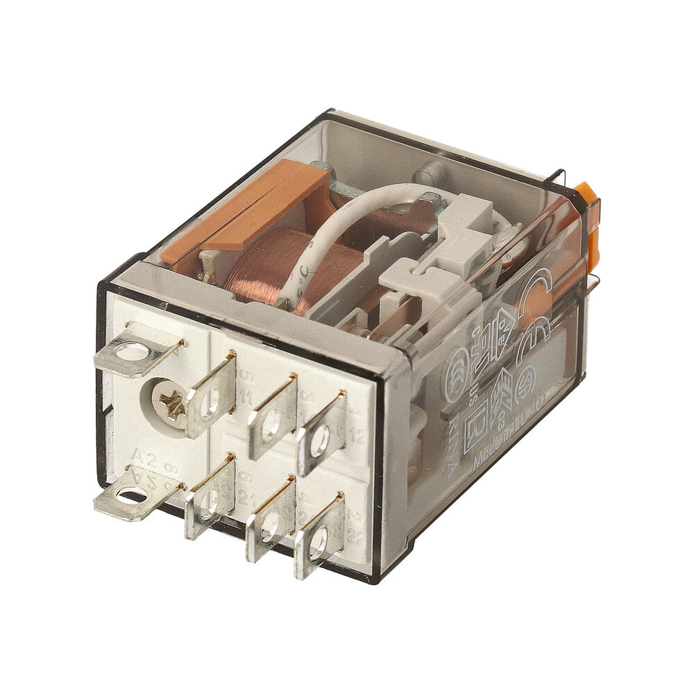 Finder 56 Series Power Relay 12A 230VAC Dual CO Contact - 56.32.8.230 ...