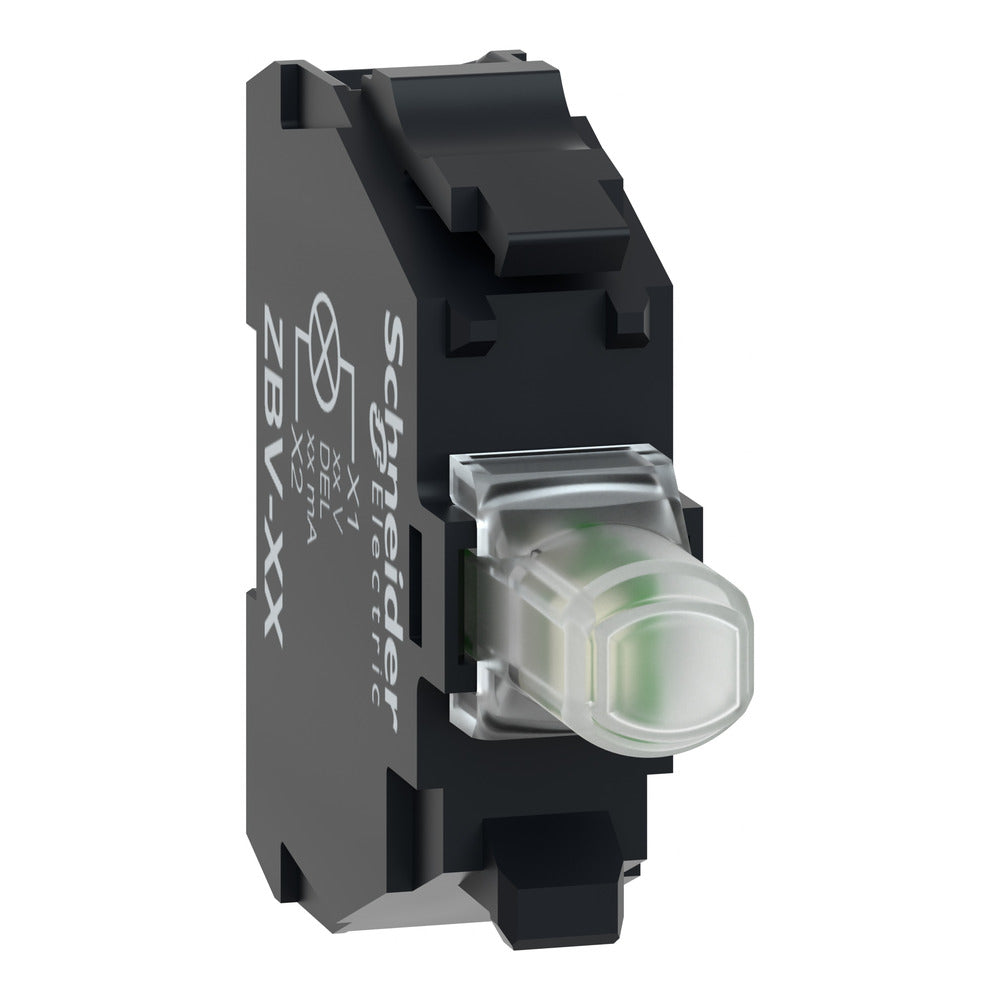 Universal LED Light Block XB4/XB5 24-120V AC/DC - ZBVBG1 | Tameson.co.uk