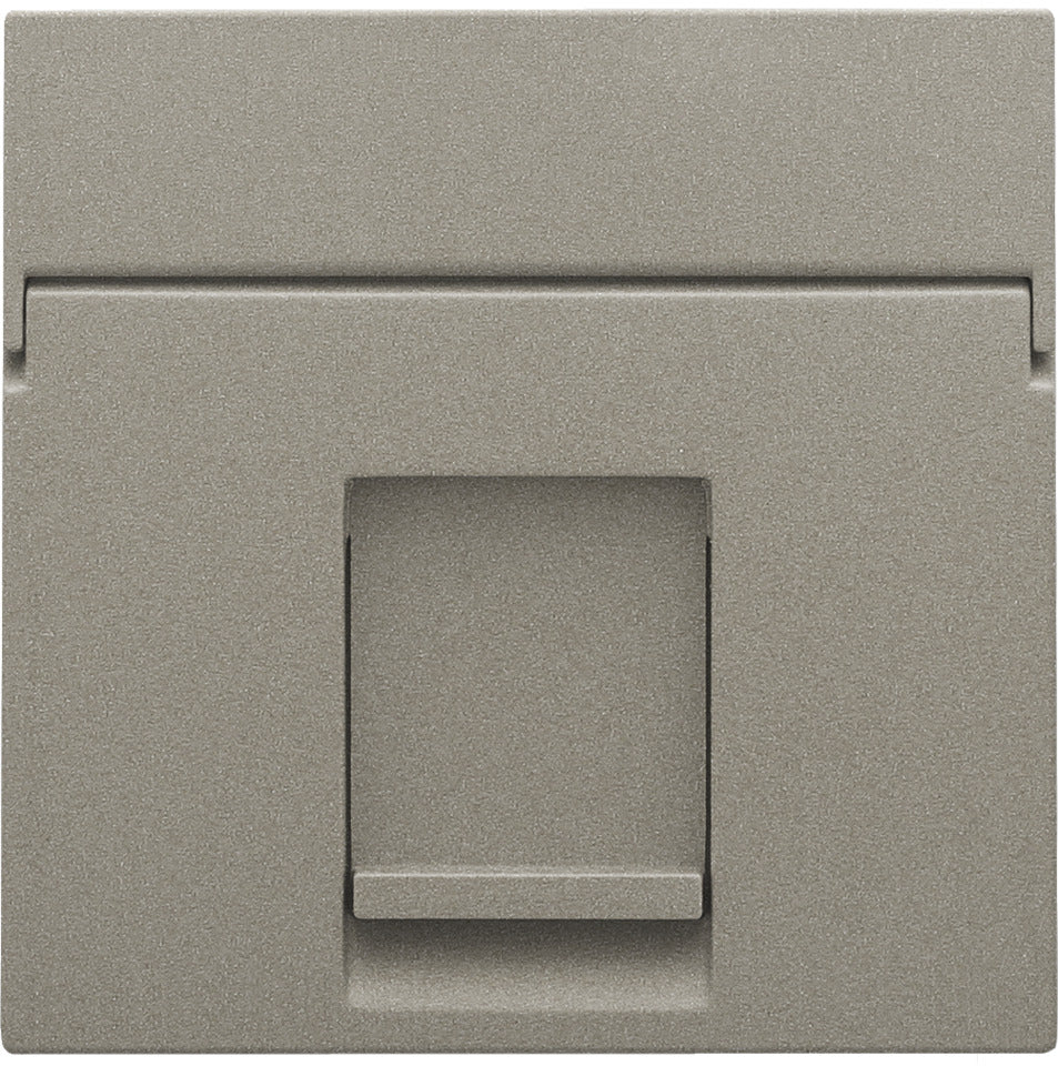 Niko Intense Bronze RJ45 Central Plate - 123-65100 | Tameson.co.uk