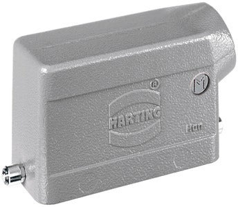 Han 10B Side Entry Hood With M25 Connection - 19300101541 | Tameson.co.uk