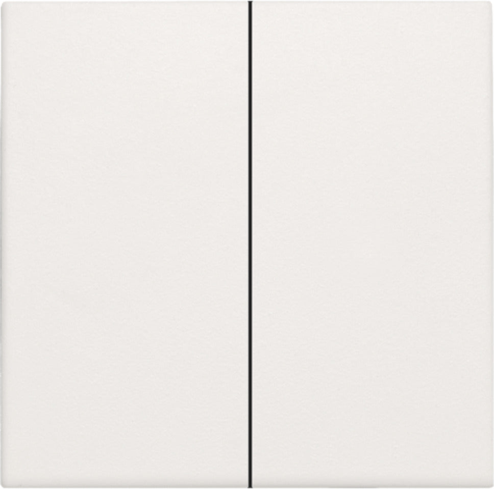 Double Electronic Switch Finishing Set White - 101-31004 [2 Pieces ...