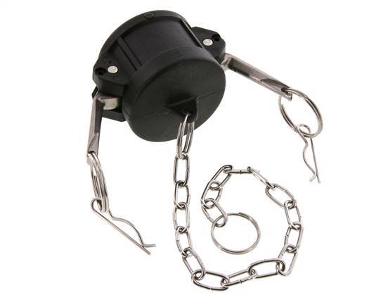 Camlock DN 40 (1 1/2'') Polypropylene Coupling End Cap Type DC MIL-C ...