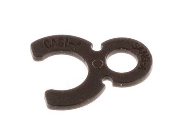 4 mm Collet Locking Clips for Push-in Fittings [50 Pieces] | Tameson.co.uk