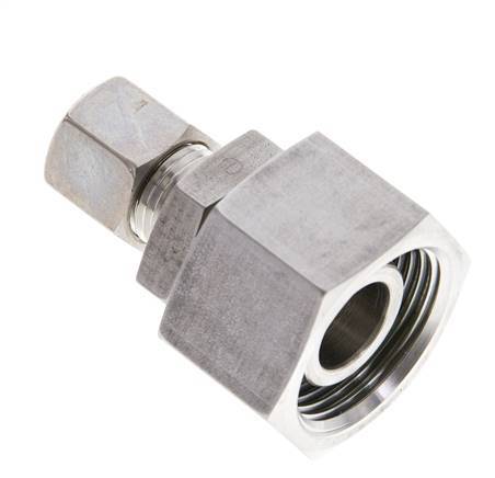 8S & 20S Stainless Steel Straight Compression Fitting with Swivel 250 ...