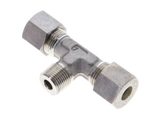 10S & R3/8'' Stainless Steel T-Shape Tee Compression Fitting with Male ...