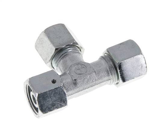 10S Zink Plated Steel Right Angle Tee Cutting Fitting with Swivel 630 ...