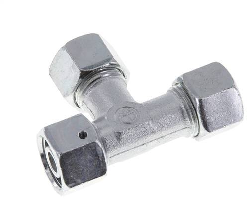 12S Zink Plated Steel Right Angle Tee Cutting Fitting with Swivel 630 ...
