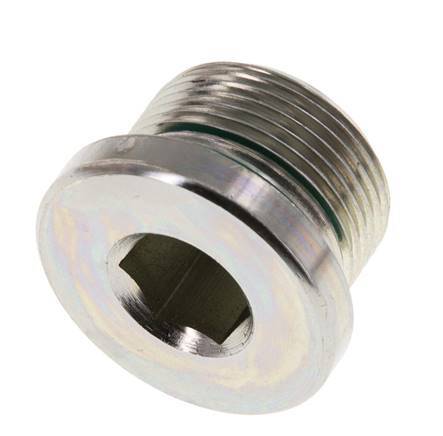 Plug M26 X 1.5 Steel FKM with Internal Hex 400bar (5620.0psi) | Tameson ...