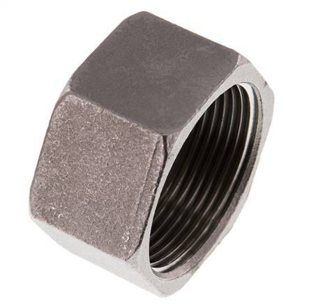 Rp 1 1/2'' Stainless steel End cap 16 Bar | Tameson.co.uk