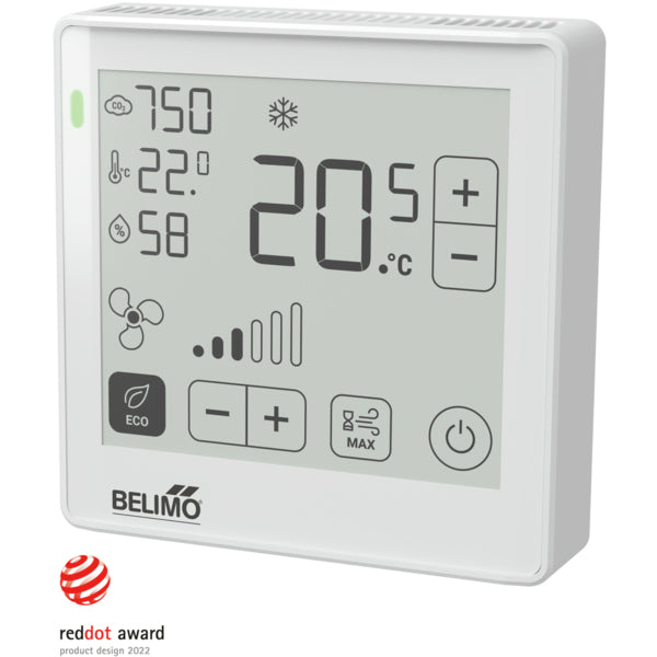 Belimo Room Operating Unit CO2 Temperature Humidity Modbus BACnet P-22 ...