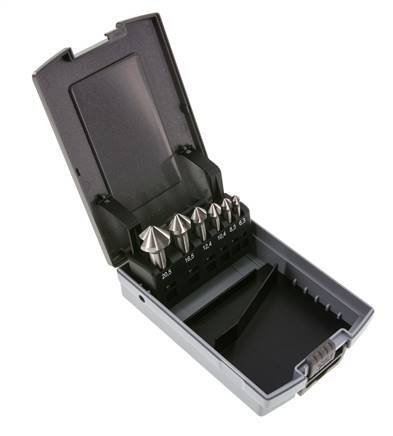 RUKO HSS 6-Piece Countersink Set 6.3 To 20.5mm | Tameson.co.uk