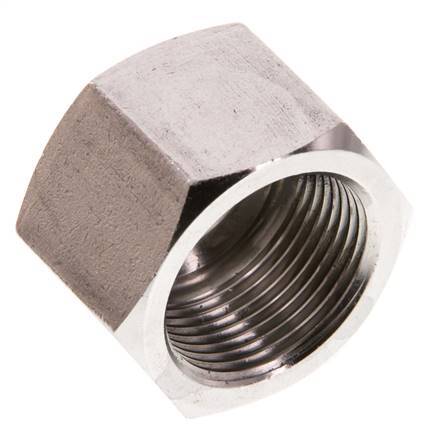 M24x1.5 x 16S Stainless steel Union nut for Cutting ring | Tameson.co.uk