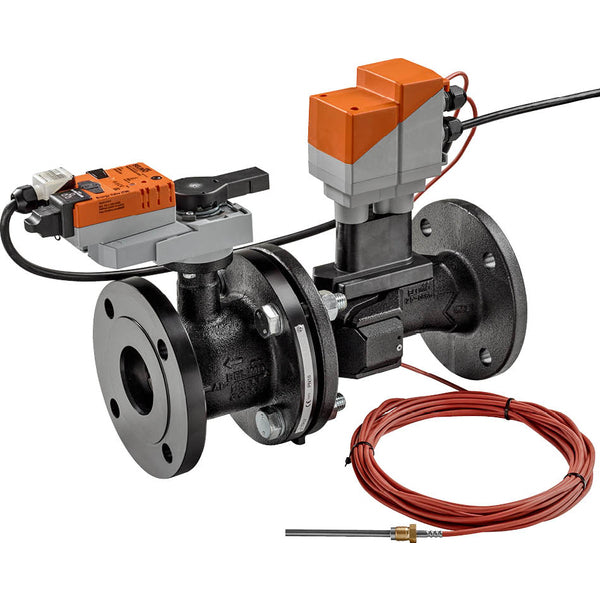 Belimo Sensor Controlled PI-CCV DN100 Flange Kvs72 24VAC/DC BACnet/Mod ...