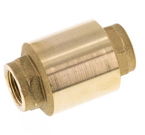 G 3/8'' Brass Check Valve For Vacuum -0.95..25 bar (-13.7..362.5 psi ...